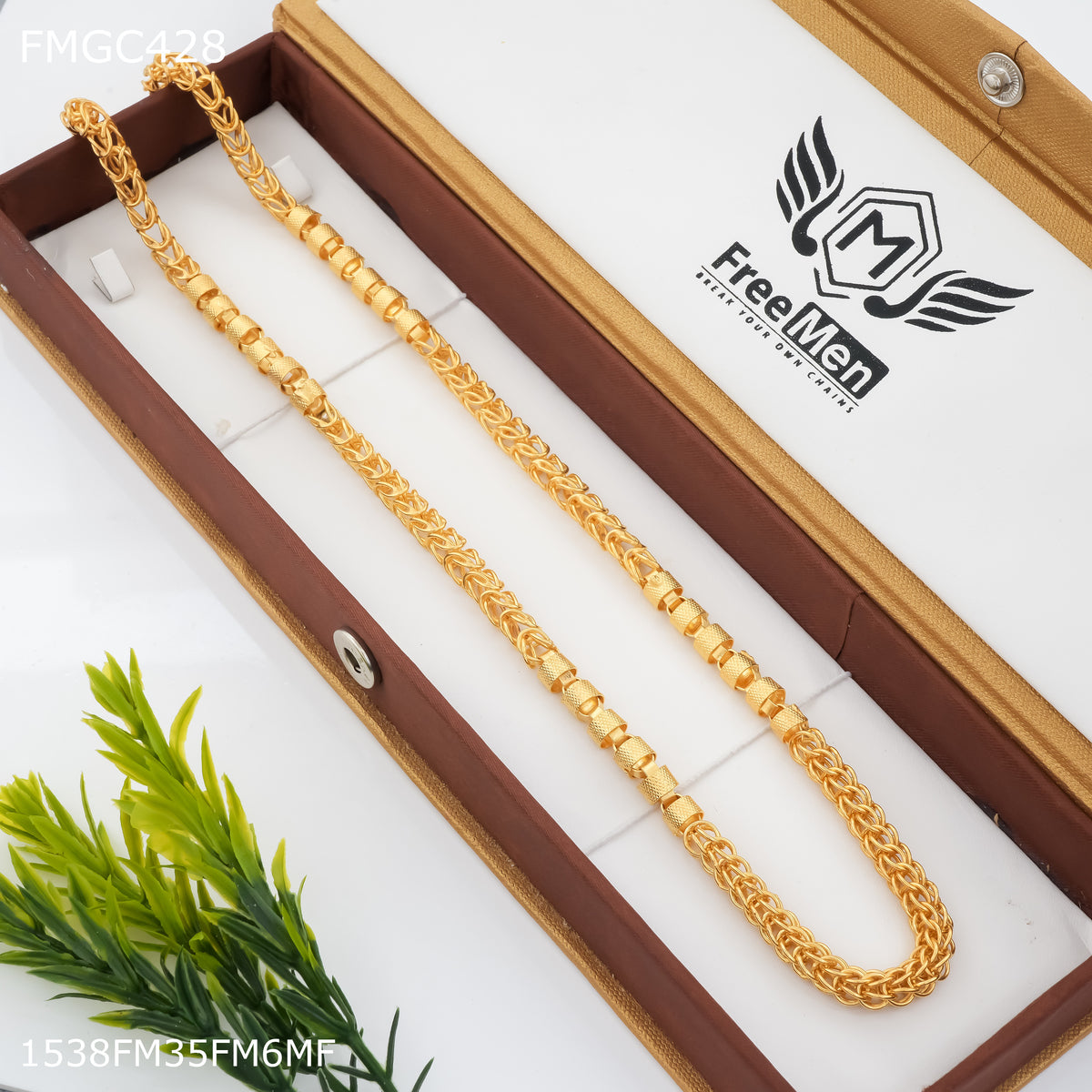 Freemen Indo Paip Gold Plated Chain Design Fmgc428 Freemen®