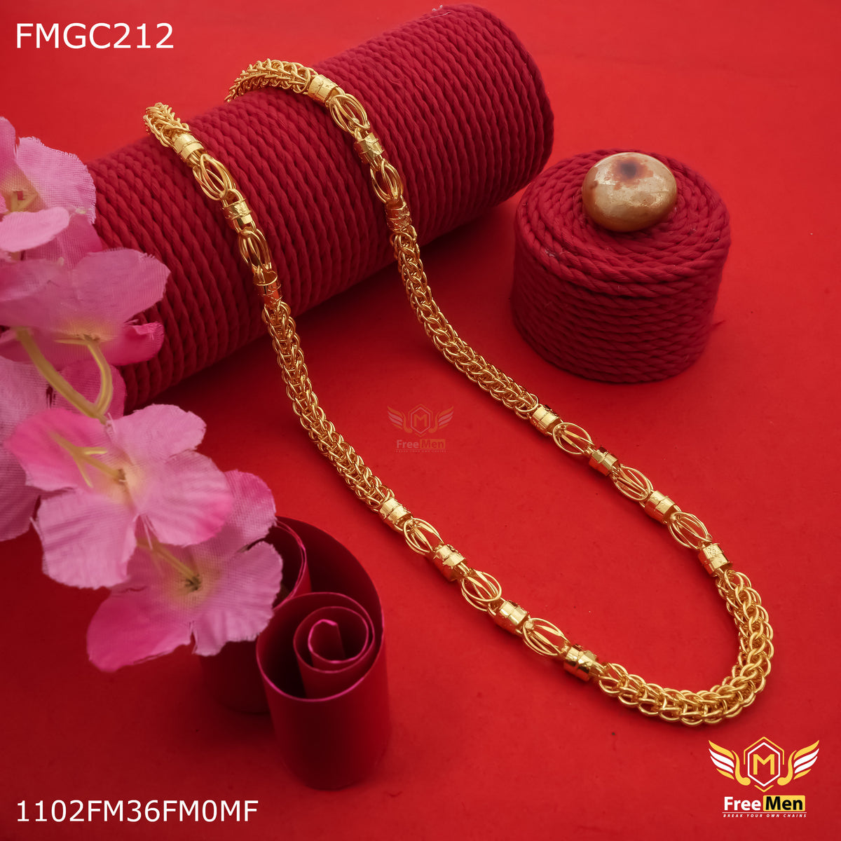 Freemen 1GM Nice Royal Indo Chain for Man - FMCG212 – Freemen®