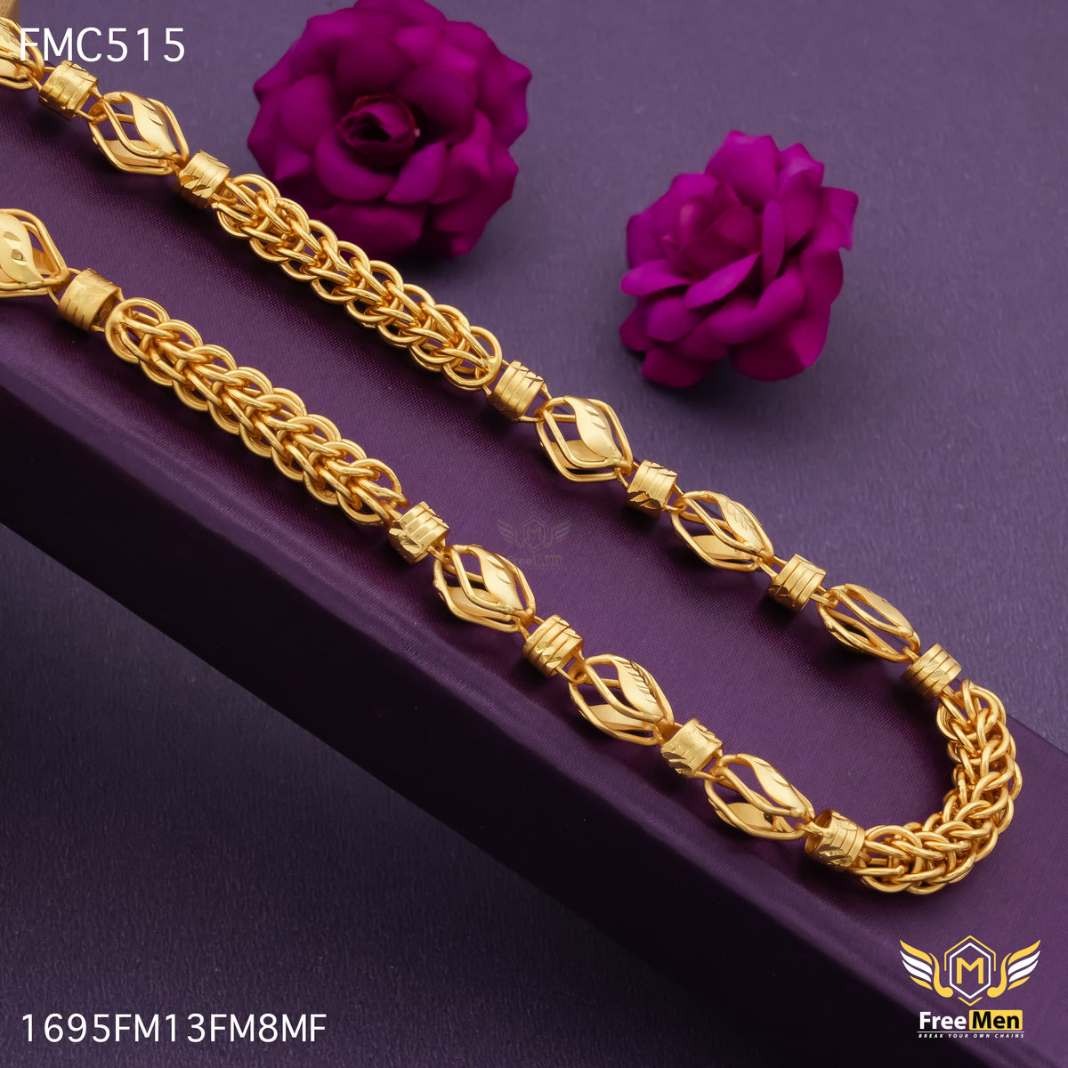 Freemen Royal Style Lotus Chain for Man - FMC515 – Freemen®