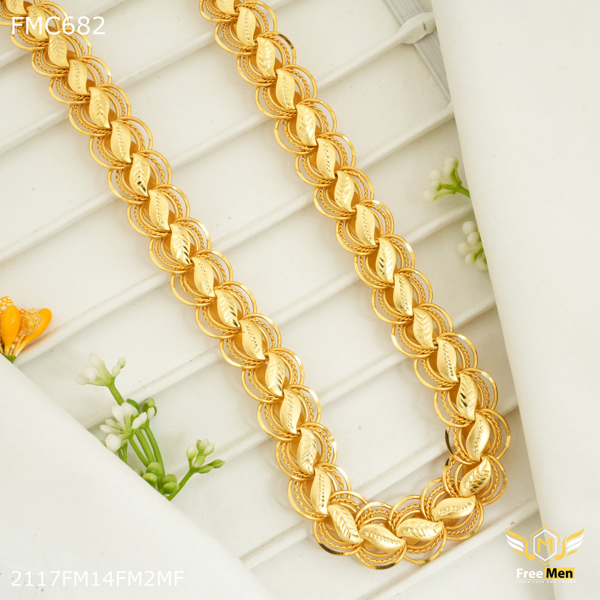 Freemen Broad Lotus Chain for Man - FMC682 – Freemen®