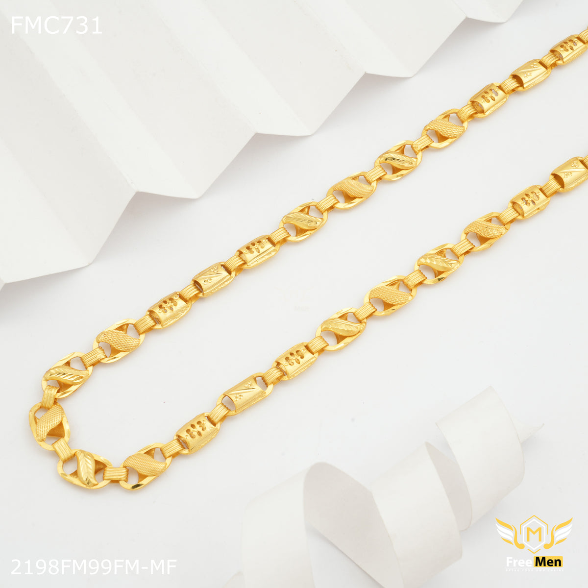 Freemen Leaf Lotus Chain for Man - FMC731 – Freemen®