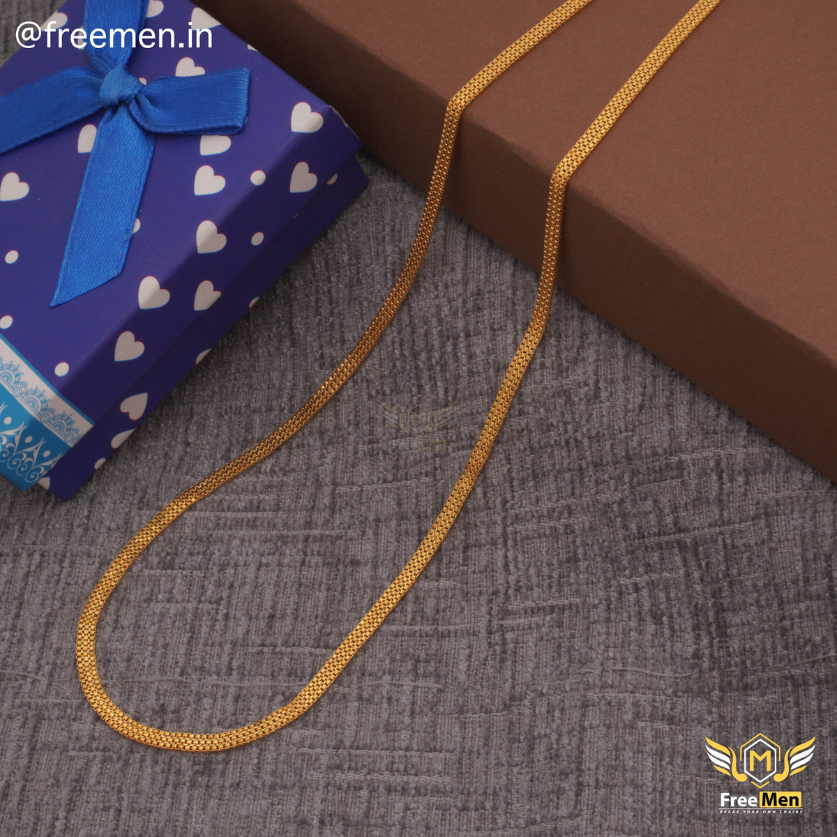Freemen Premium Quality Milan Gold Plated Chain - FMG366 – Freemen®