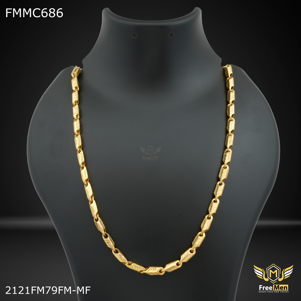 Freemen Arrow to Arrow Design Chain for Man - FMMC686 – Freemen®
