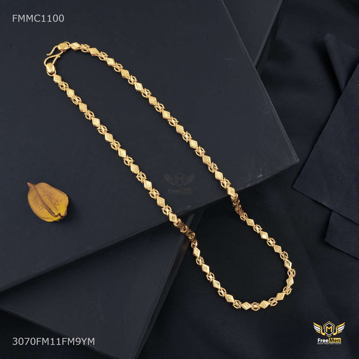 Designer Dimond cut with X chain for Man - FMMC1100 – Freemen®