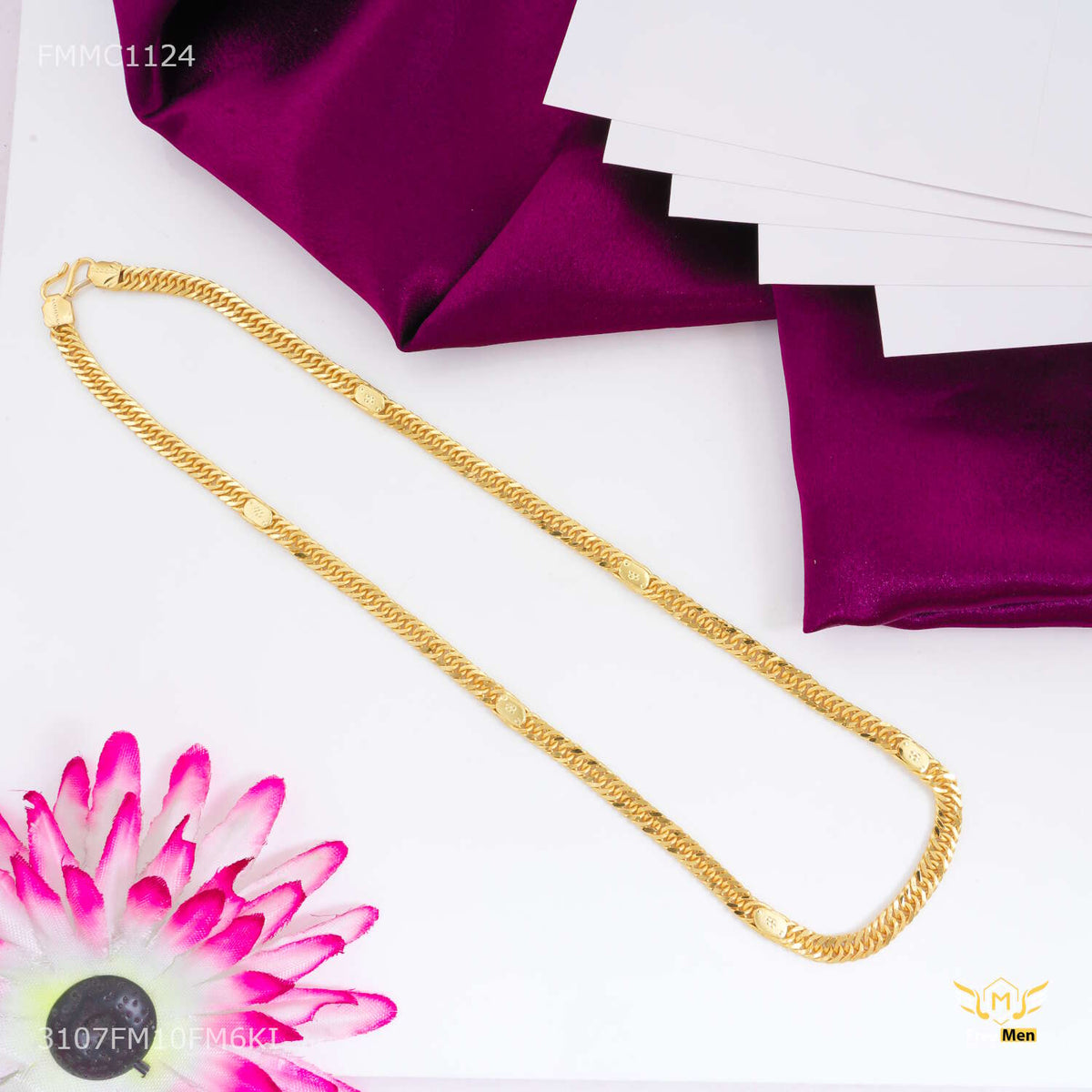 Designer Ring to Ring Patta Chain for Man - FMMC1124 – Freemen®