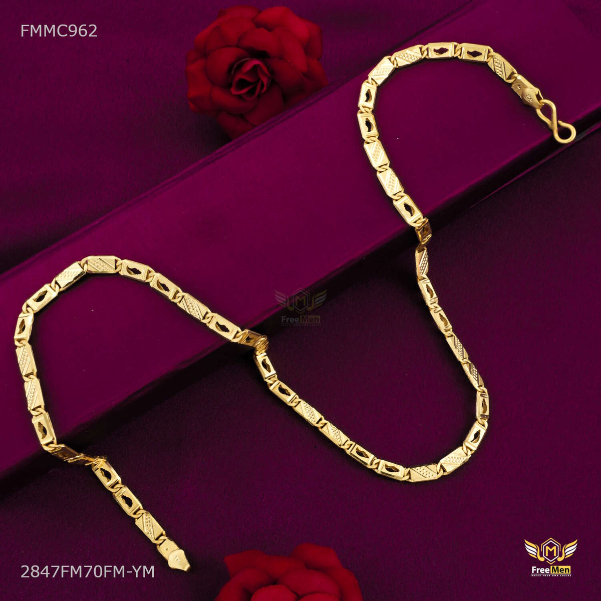 Designer Mango Nawabi Chain for Man - FMMC962 – Freemen®