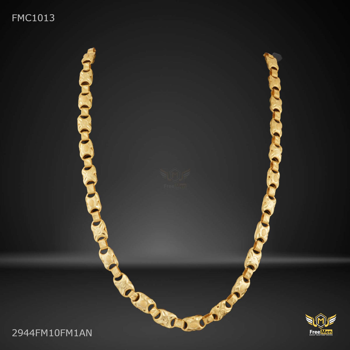Designer X cut Chain for Man - FMC1013 – Freemen®