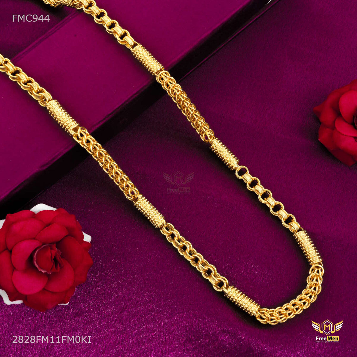 Mix Indo with Pipe Chain for Man - FMMC944 – Freemen®