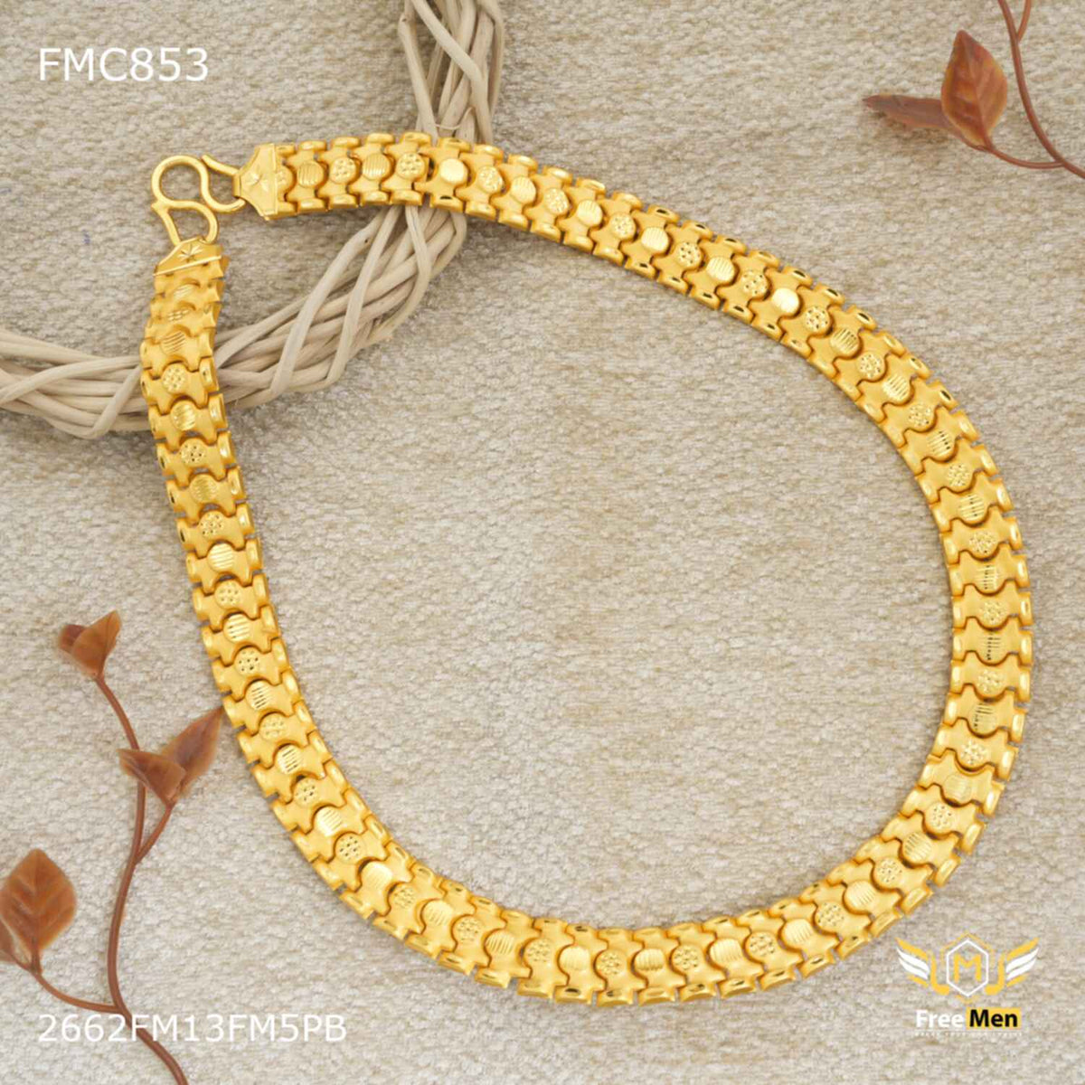 Freemen One Line Dot Pokel Chain for Man - FMC853 – Freemen®