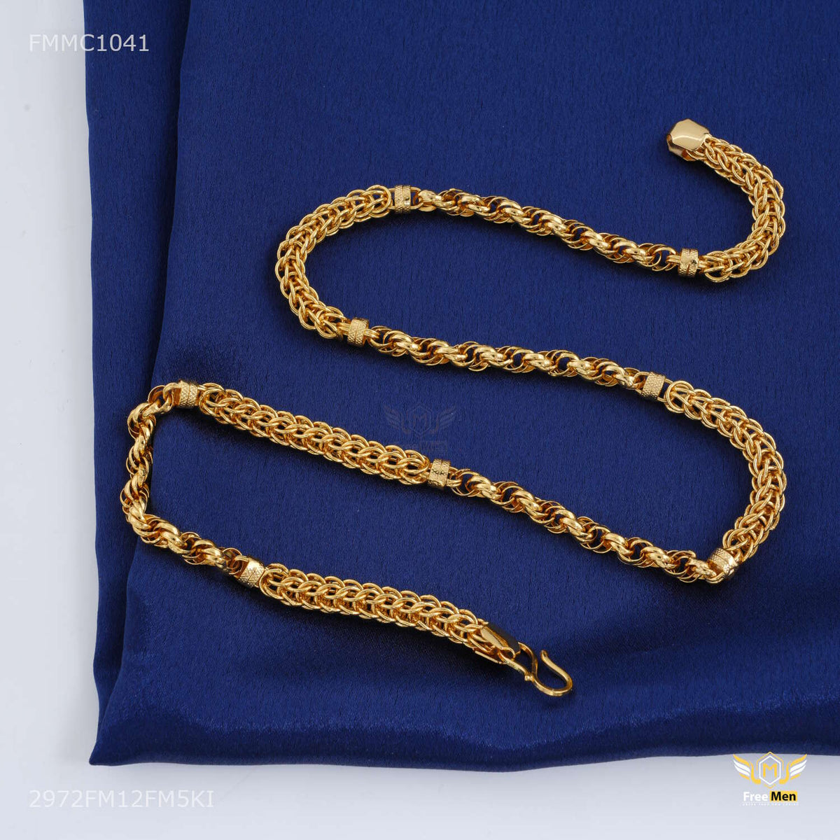 Small Rings with Indo Chain for Man - FMMC1041 – Freemen®