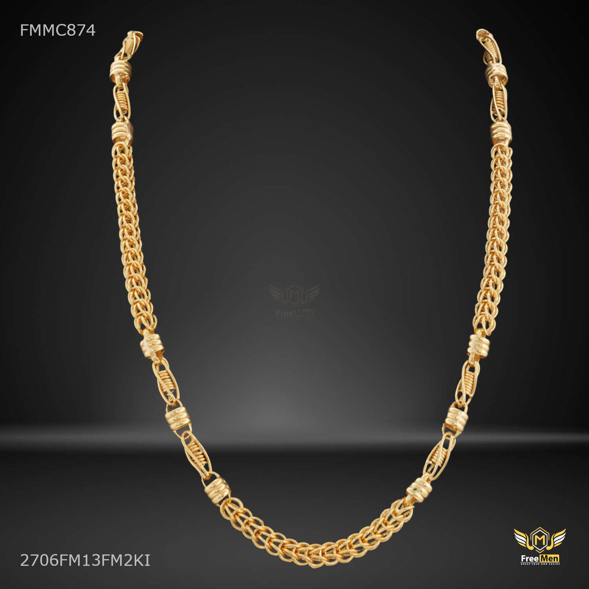 Spring with Ring to Ring Indo Chain for Man - FMMC784 – Freemen®