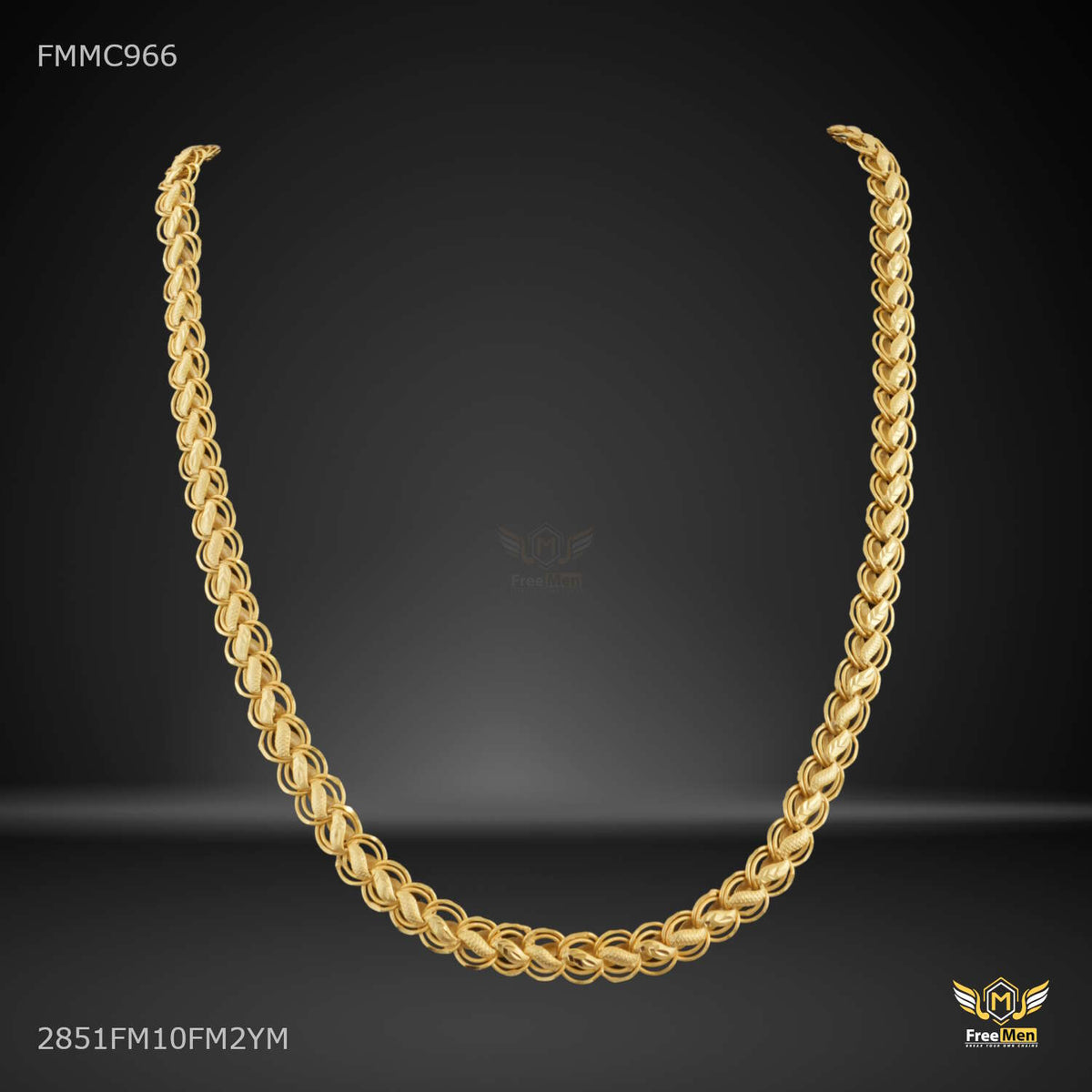 Thin lotus Chain for Man - FMMC966 – Freemen®